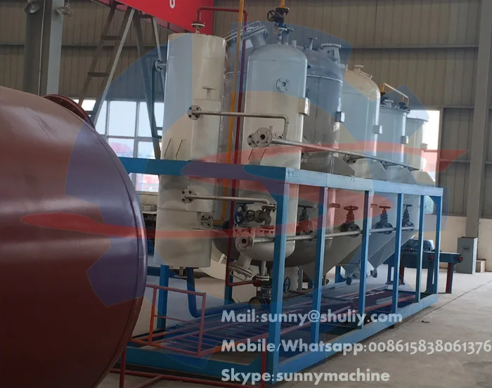 Mini Oil Refinery for Sale - Efficient Vegetable Oil Equipment