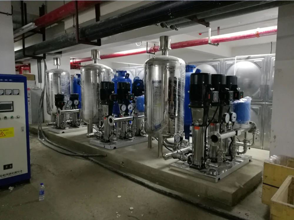 NCS Series Constant Pressure VFD Packaged Booster Pump System(id ...