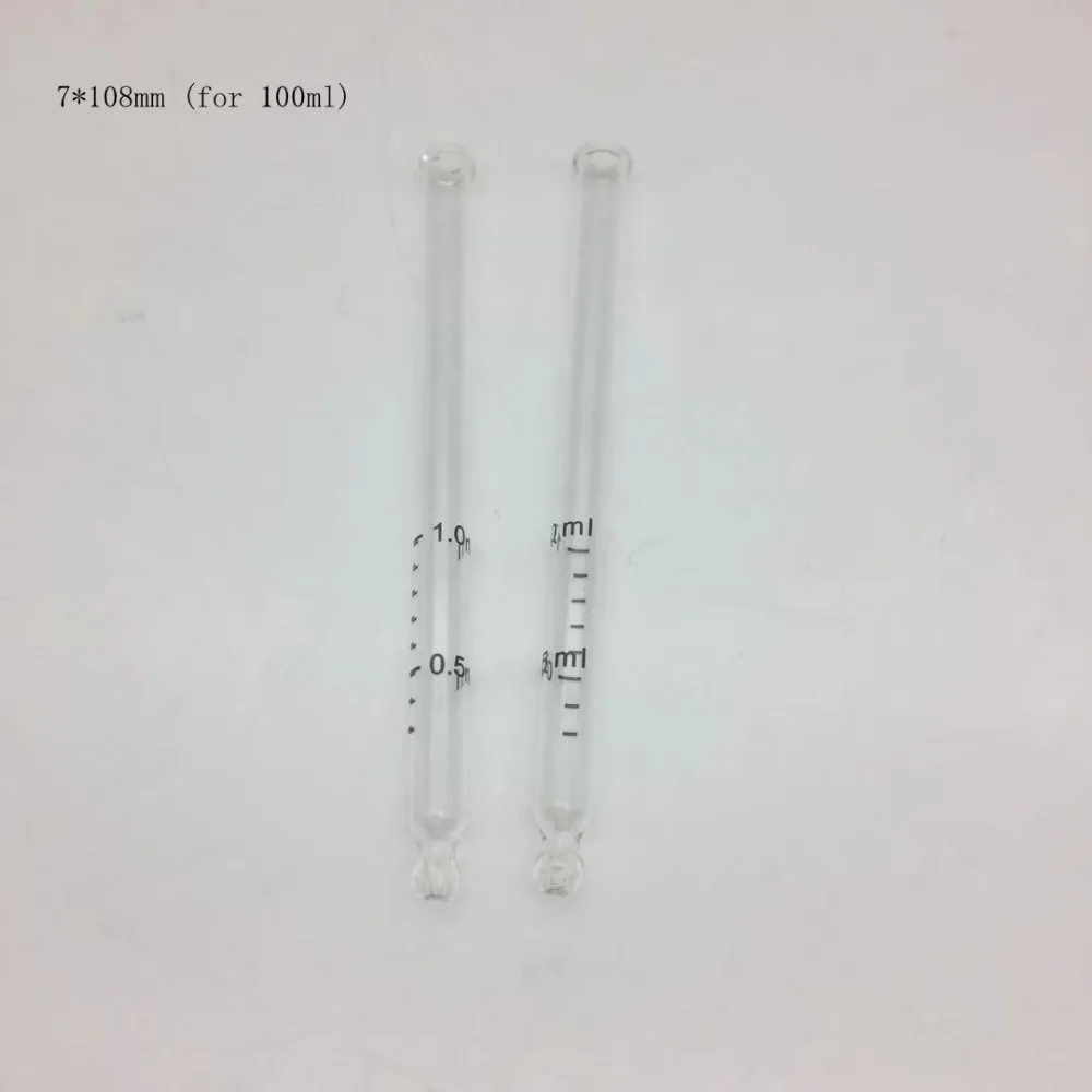 Dropper Bottle Pipette Essential Oil Glass Dropper Tubes 1ml Round ...