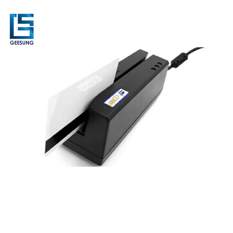 Usb Swipe 3 Tracks Magnetic Stripe Card Reader Writer For Vending ...