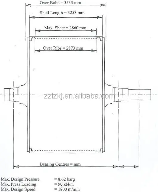 Paper Machine Dryer Cylinder/ Dryer Cylinder For Paper Making/paper ...