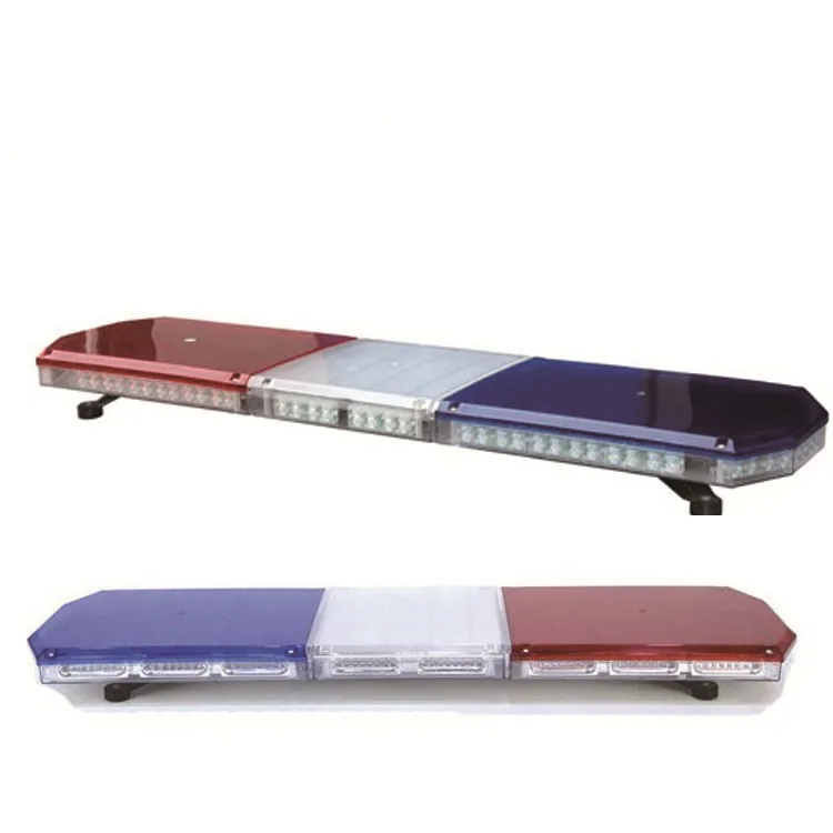 Red Blue Strobing Led Flashing Rescue Ems Cop Police Light With Siren ...