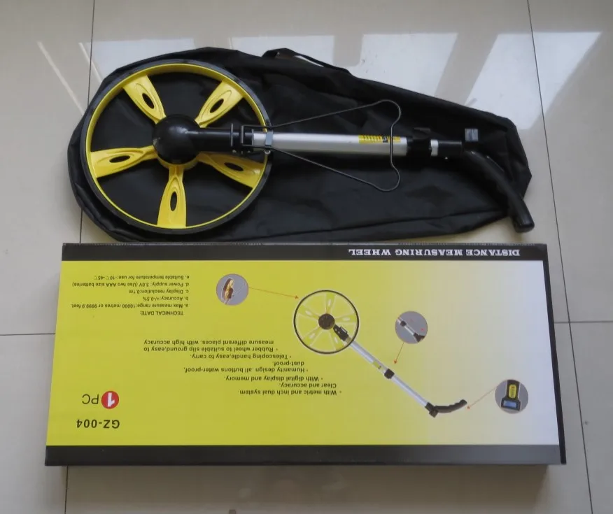 Digital Distance Measuring Wheel,Meter Walking Measuring Wheel - Buy ...