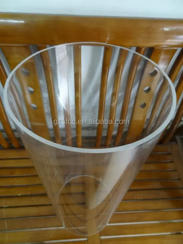 Clear Acrylic Pipe - Customizable Acrylic Tube with 93-95% Transparency ...