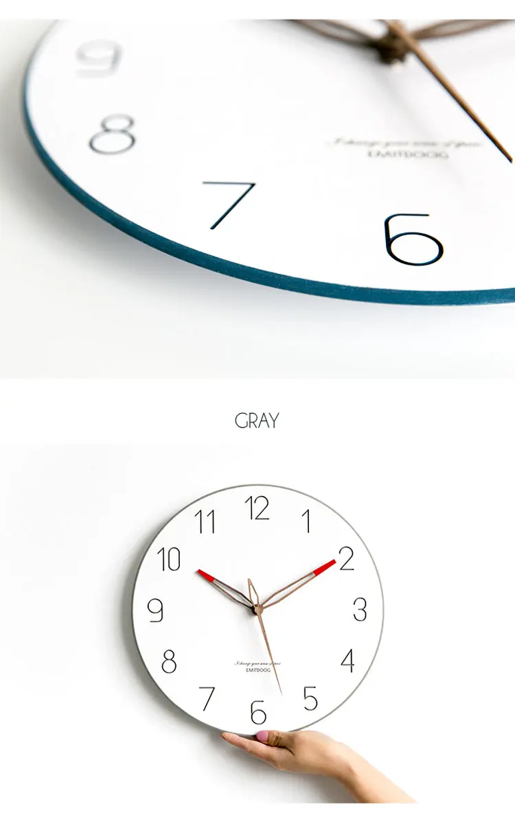 1688 Hot Sale Suzuki Clock Movement Quartz Modern Creative Wooden Home ...