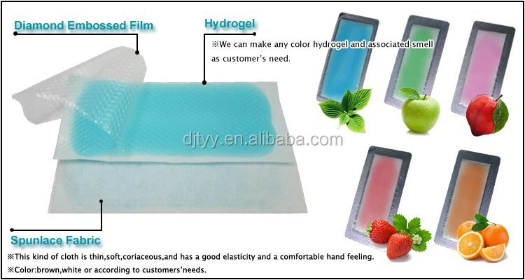 China Ice Patch/cool Patch For Kids/fever Cooling Gel Pad With High ...