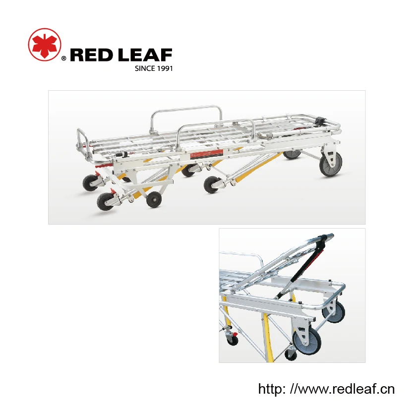 YDC-3B05 Red Leaf Stretcher for Ambulance Car - Reliable & Durable