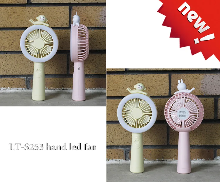 Children Safety Small Fan Mini Portable Student Dormitory Rechargeable ...