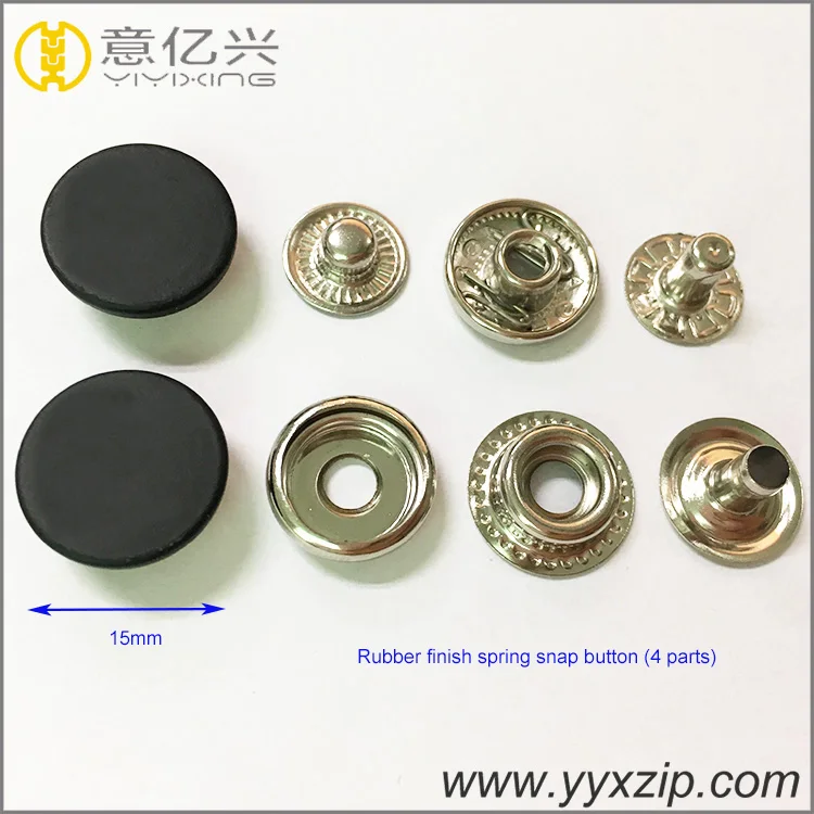 Eco-Friendly 15mm Flat Face Brass Snap Button for Clothing - Custom ...