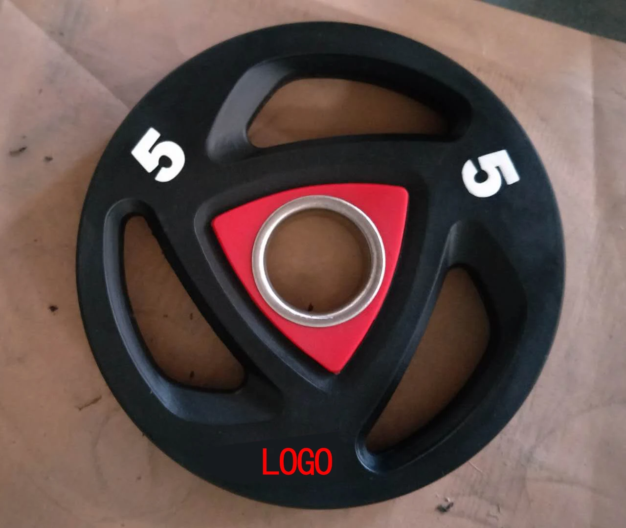 Black Tpu Coated Dumbbell Plates In Weight Lifting - Buy Barbell Plate ...