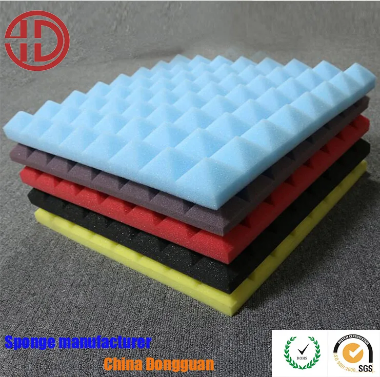 Top Selling Sponge Raw Material Polyurethane Sponge Soundproof Acoustic ...