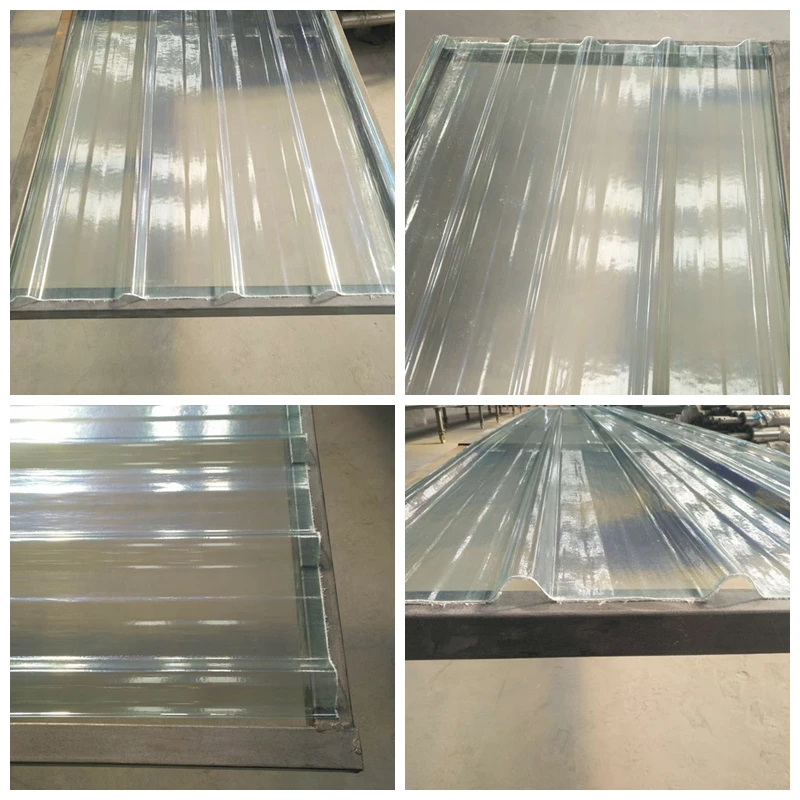 1mm Clear Frp Grp Transparent Flat Roof Sheet Greenhouse