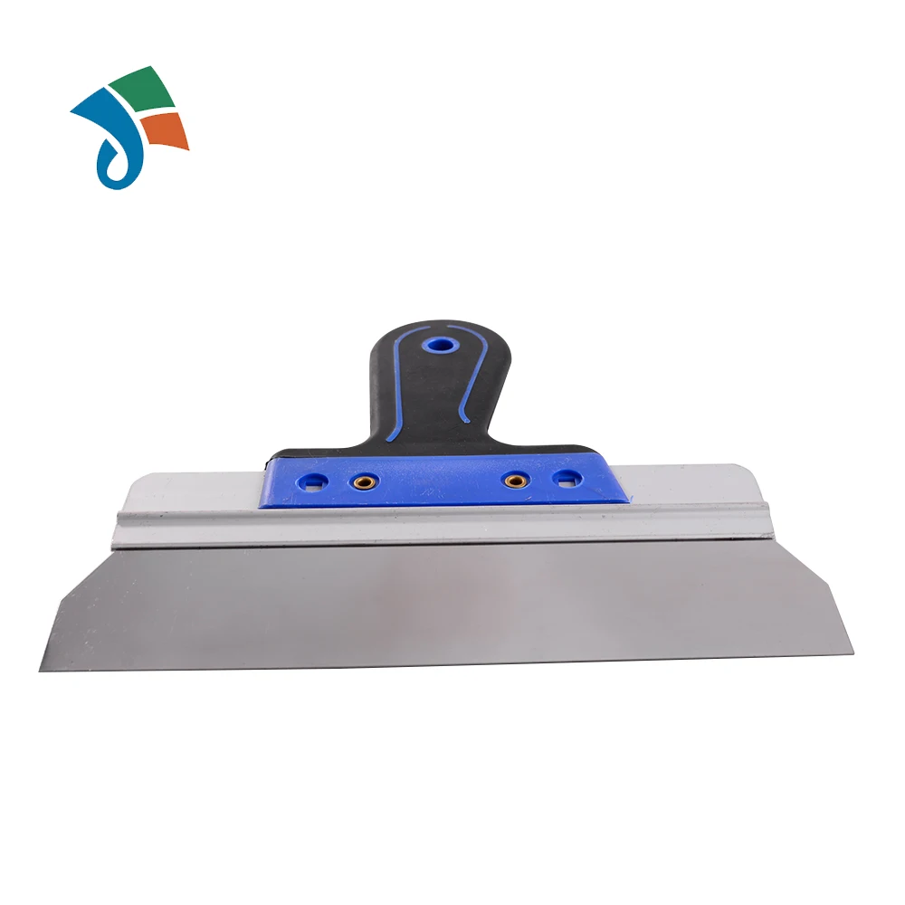 Hot Sale Carbon Steel Cement Construction Plastic Handle Scraper