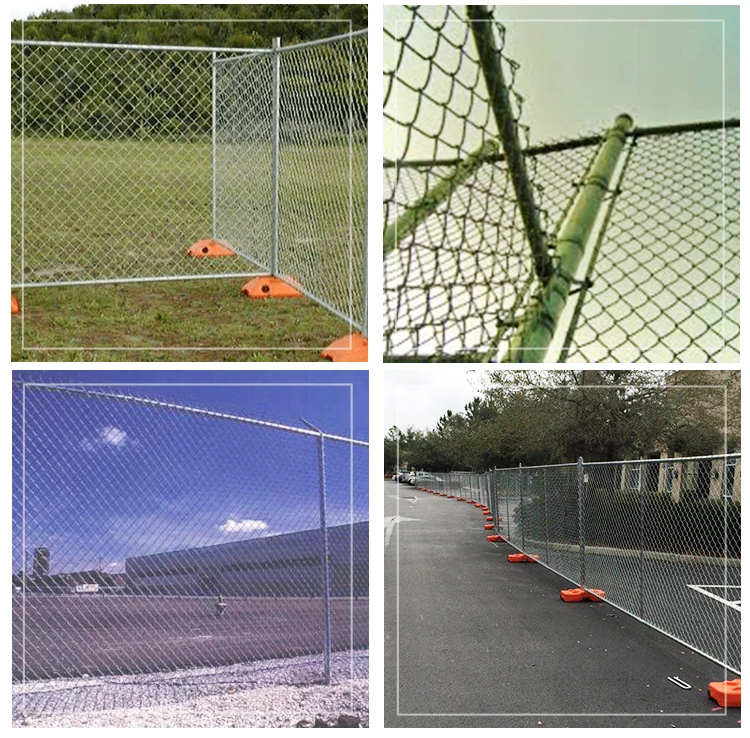 Outdoor Chain Link Temporary Fence Panel - Buy Outdoor Temporary Fence ...