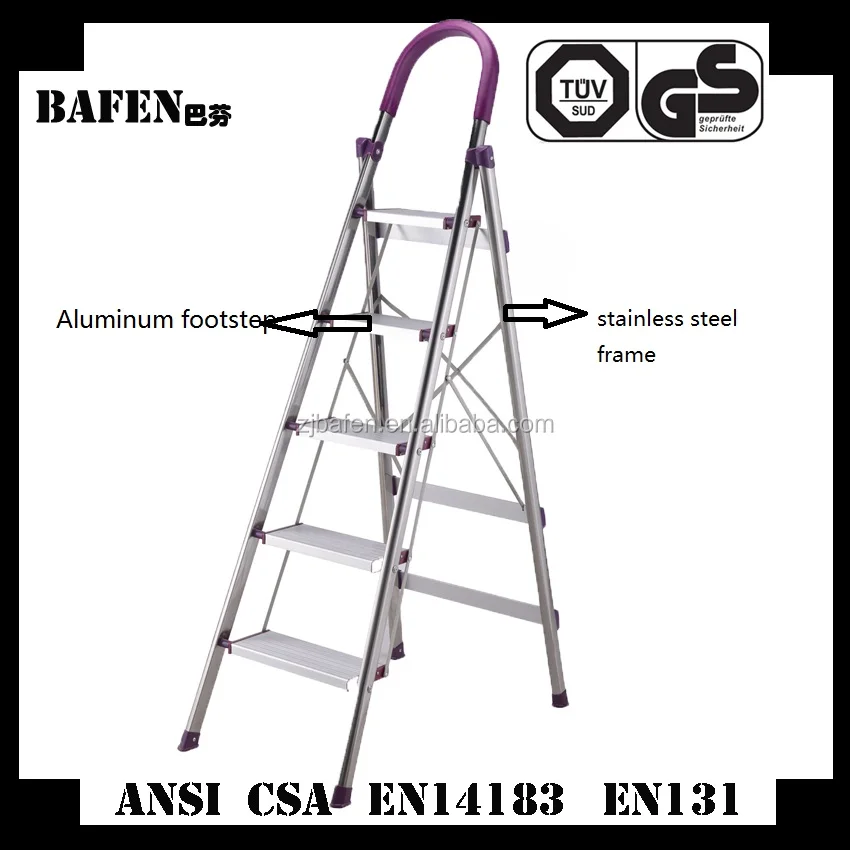 Stainless Steel Ladder Rungs & Multipurpose Ladder /step Ladder - Buy ...