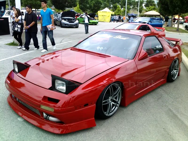 FRP Fiber Glass Body Kit for Mazda RX7 FC3S - Sexy Style