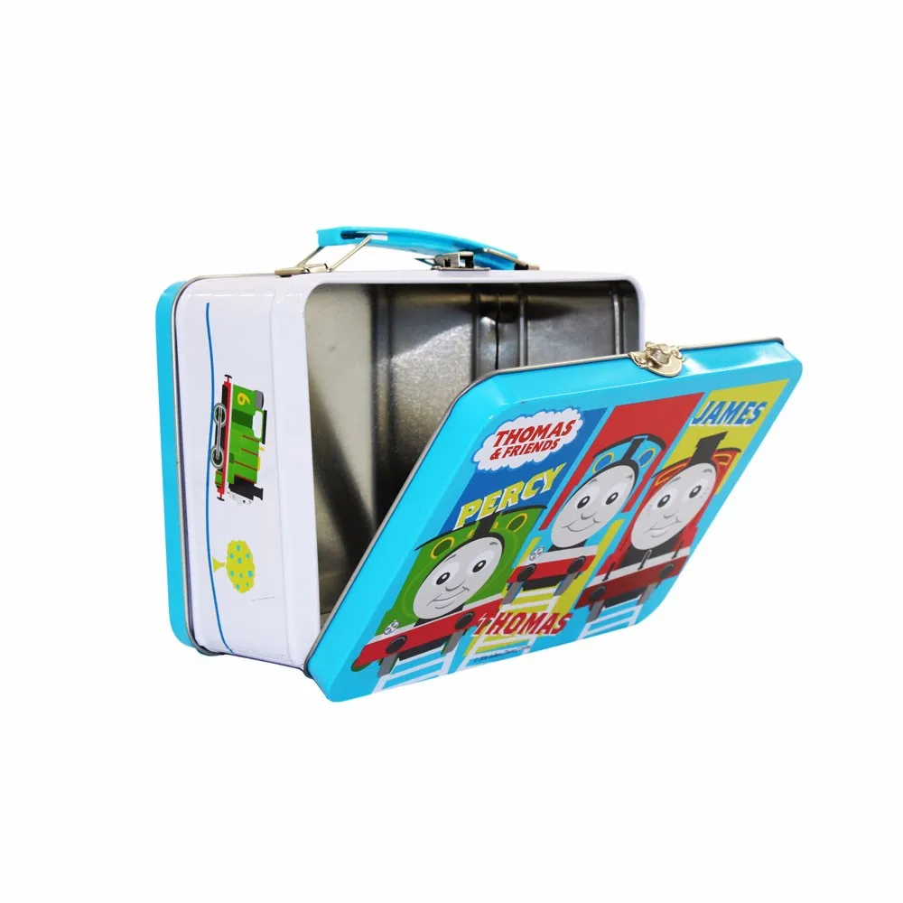 Custom Tin Lunch Box With Handle For Kids Food Package - Buy Custom ...