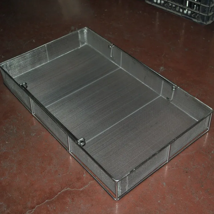 Customized Stainless Steel Wire Mesh Trays for Baking