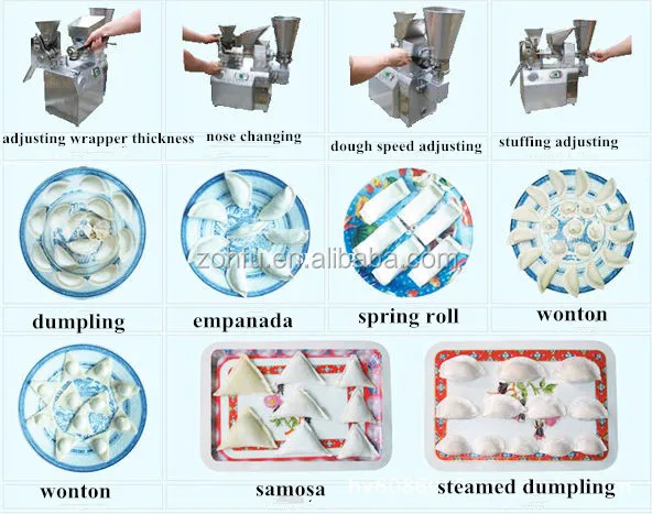 Automatic Chicken Empanada Machine/big Empanada Samosa Forming Machine ...