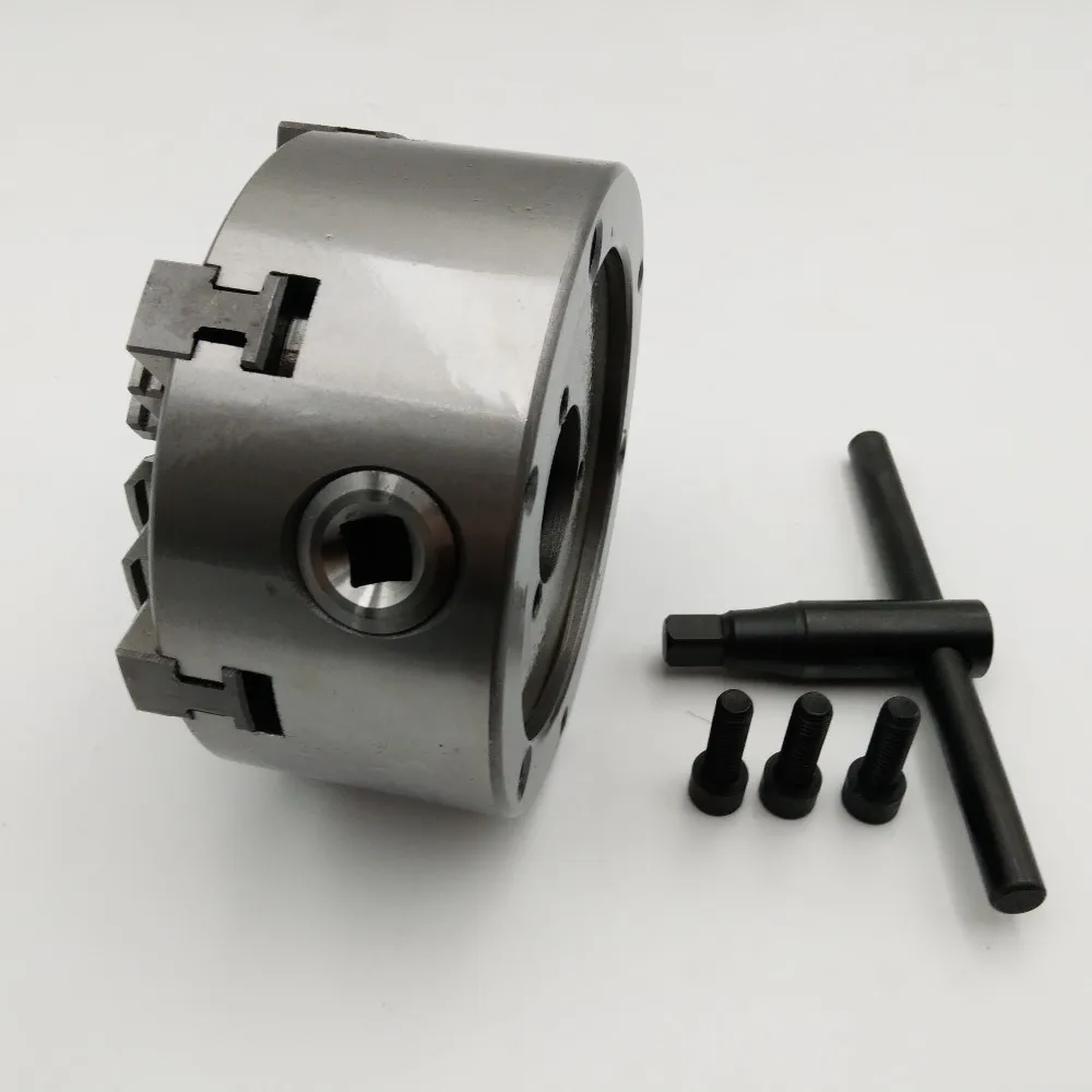 K13-125 3-m8 Six Jaws Self-centering Chuck 6 Jaws 5" 125mm Chuck Lathe ...