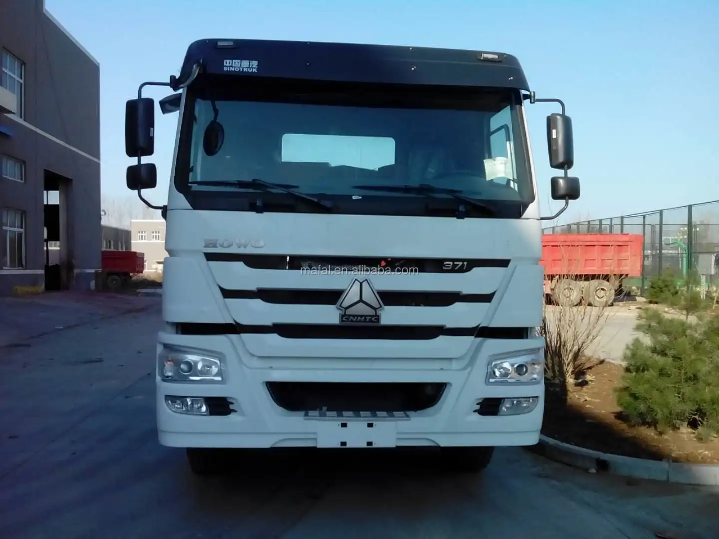 371HP HOWO 6*4 Cargo Truck Chassis ZZ1257S4341W for Ethiopia