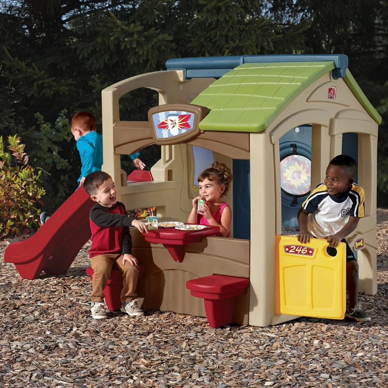 Kids Indoor Plastic Play House - Safe & Fun Learning