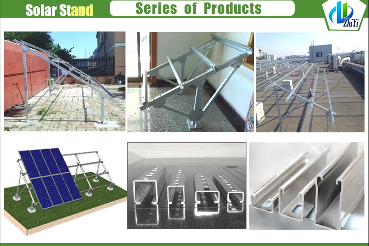 Customized Adjustable Solar Panel Stand/stand For Solar - Buy Stand For ...
