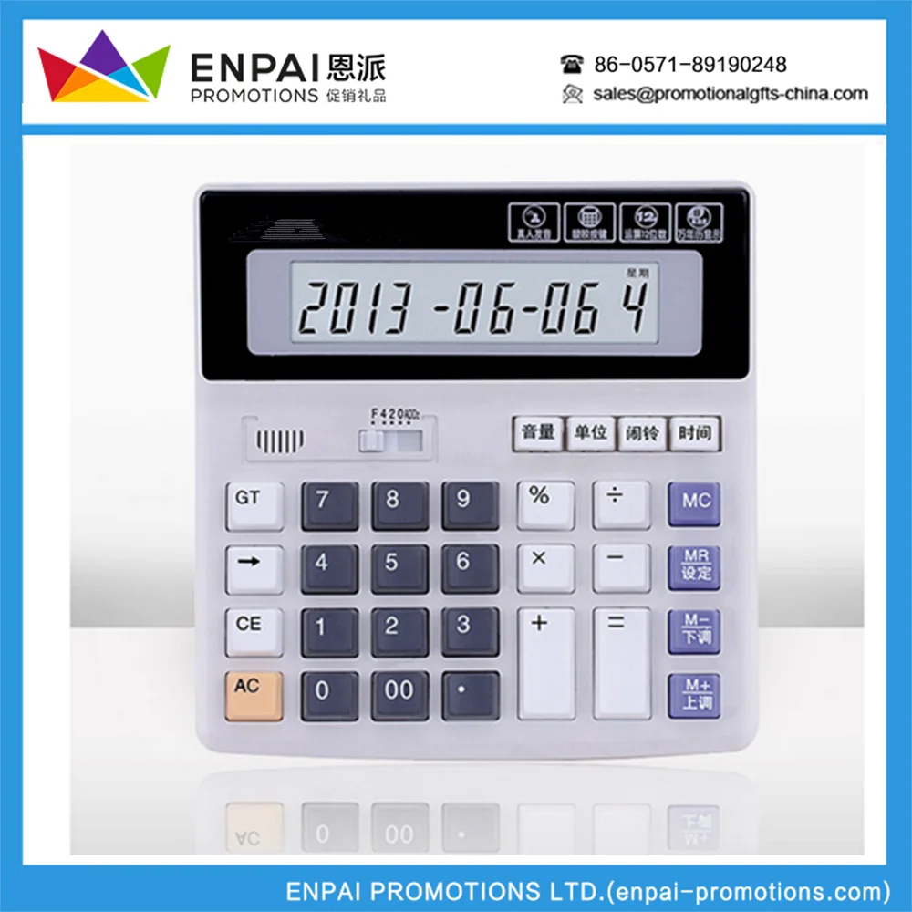 Customize Color&logo&package 20 Digit Calculator For Promotion - Buy 20 ...