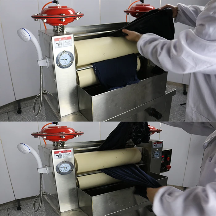 Laboratory Textile Padder Mangle Machine GT-D19 by GESTER