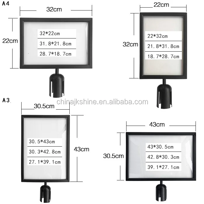 Queue Pole with Signage - Efficient Direction Solutions