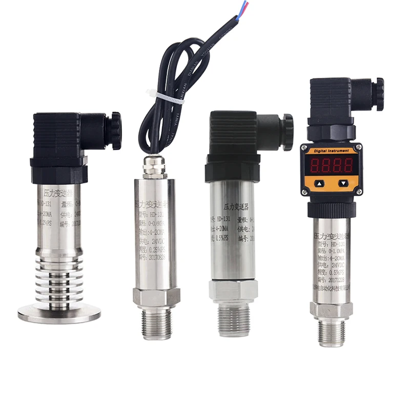 Qdx50a Atmospheric Pressure Transducer Sensor 4-20ma Stainless Steel For Oil Fuel Air Water ...