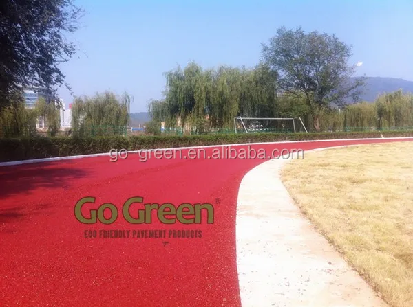 Go Green Coloured Asphalt Color Coating For Bicycle Lane - Buy Asphalt ...