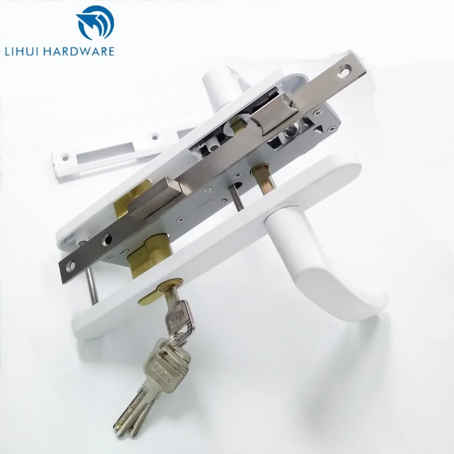 Aluminum Alloy Door Lock For Casement Door - Buy Door Handle Lock ...