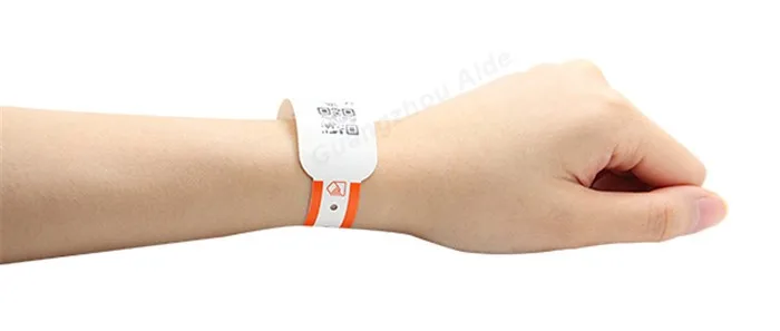 Wy034 One Time Use Soft Plastic Pvc Identification Tape Alert Newborn ...