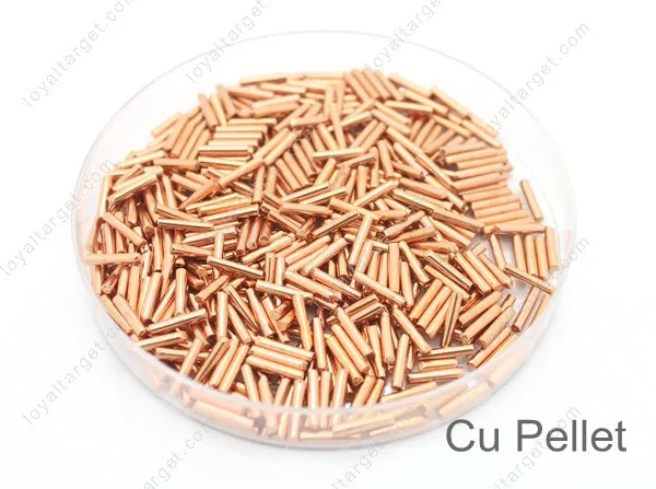 99.9999% 3*3mm High Purity Copper Granule Copper Pellet For Evaporation ...