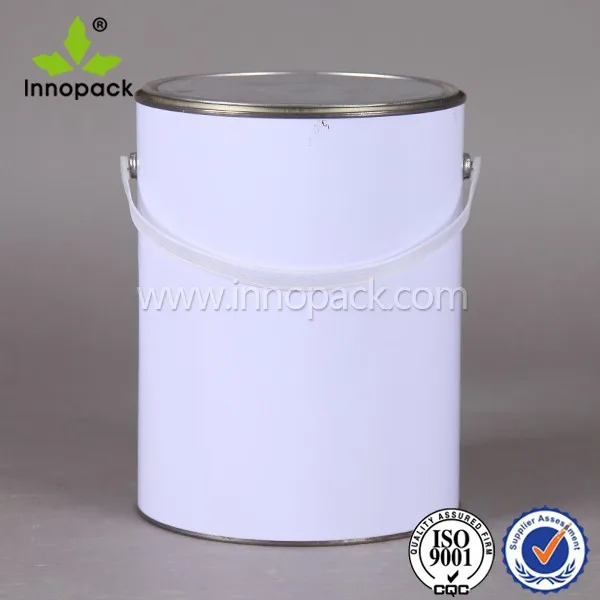 Round 1 Ltr Paint Tin Cans,1 Liter Empty Metal Cans,1l Paint Cans For ...