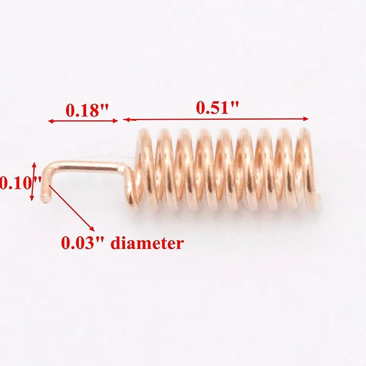Free Samples Internal 915mhz Pcb Antenna Helical Copper Spring Lora ...