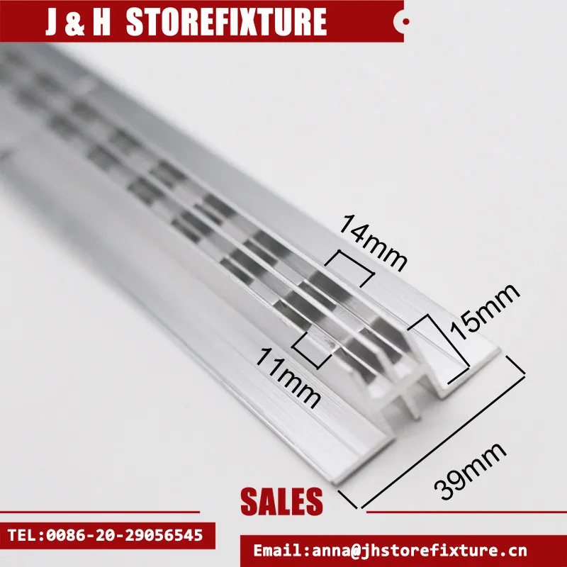 Customized Sizes Double Hole Extruded Aluminum Strut Slotted Channel ...