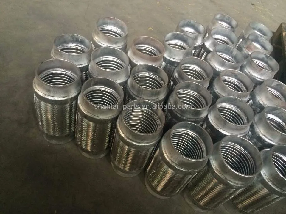 Diesel Generator Set Exhaust Flexible Pipe / Flexible Pipe Connector ...