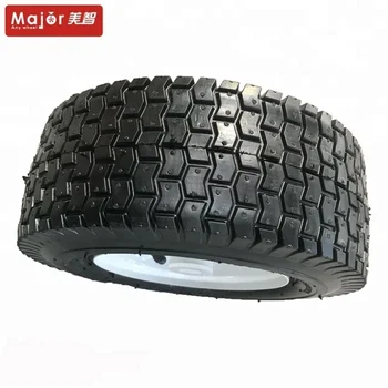 13x5.00-6 Solid Filling Foam Rubber Tires Lawn Mower Racing Wheels With ...