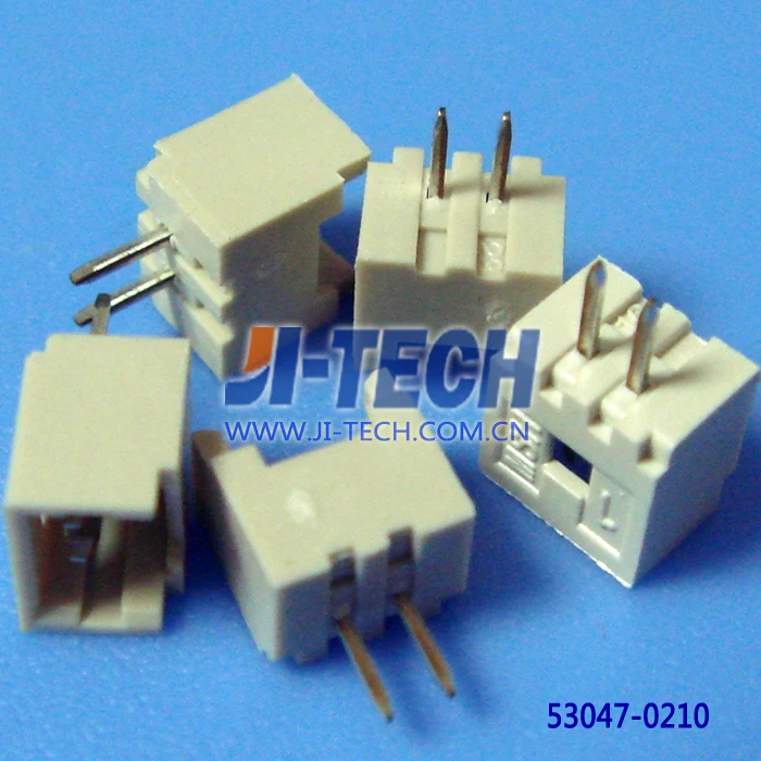 Molex 1.25mm Pitch 53047 Series 2 Pin Wafer Connector 53047-0210 Wire To Board Connector - Buy ...