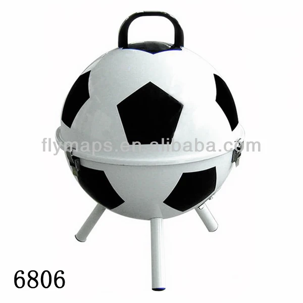 Soccer Ball Shaped Charcoal BBQ Grill - Perfect for Cooking