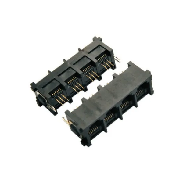 Rj11 6p6c Modular Connector Pcb Panel Mount Connector - Buy Rj11 6p6c ...