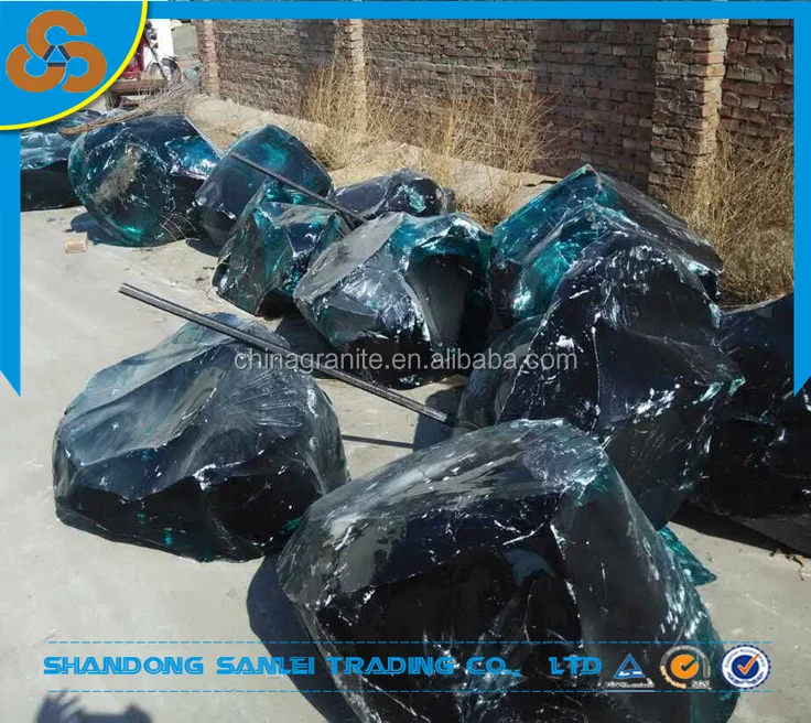 Recycled Landscaping Slag Glass Rocks - Buy Recycled Landscaping Slag ...