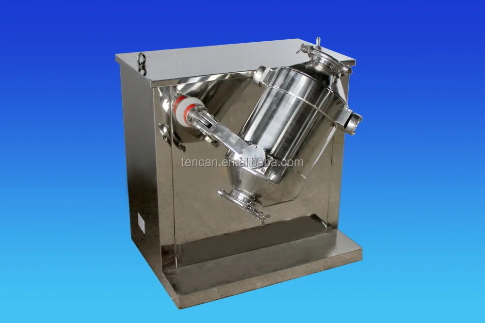No Dead Ends Three Dimensional Lab Mixer For Chemical Powder Mixing ...