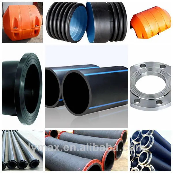 PN1.6 Mpa DN400mm Large Diameter Uhmw Pipe for Transport Sand/mud ...