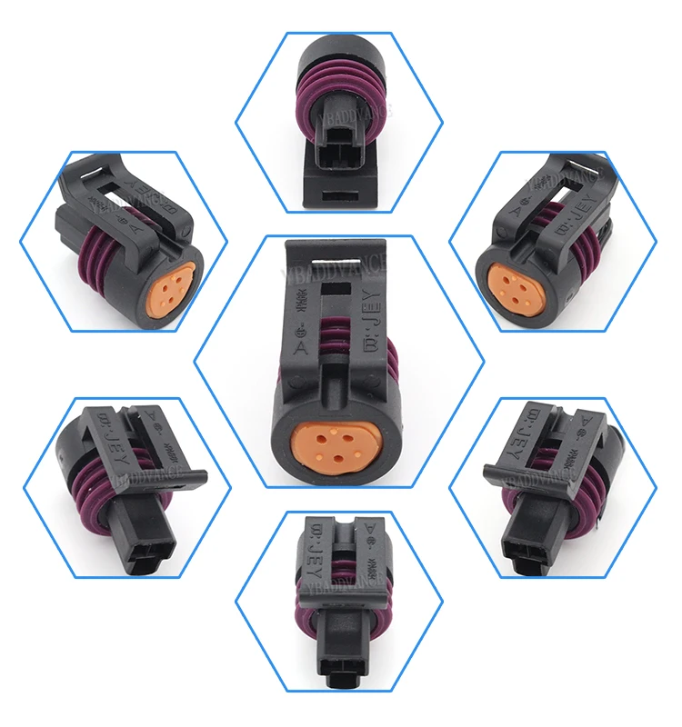 3 Pin Female Connector - Reliable Automotive Solution