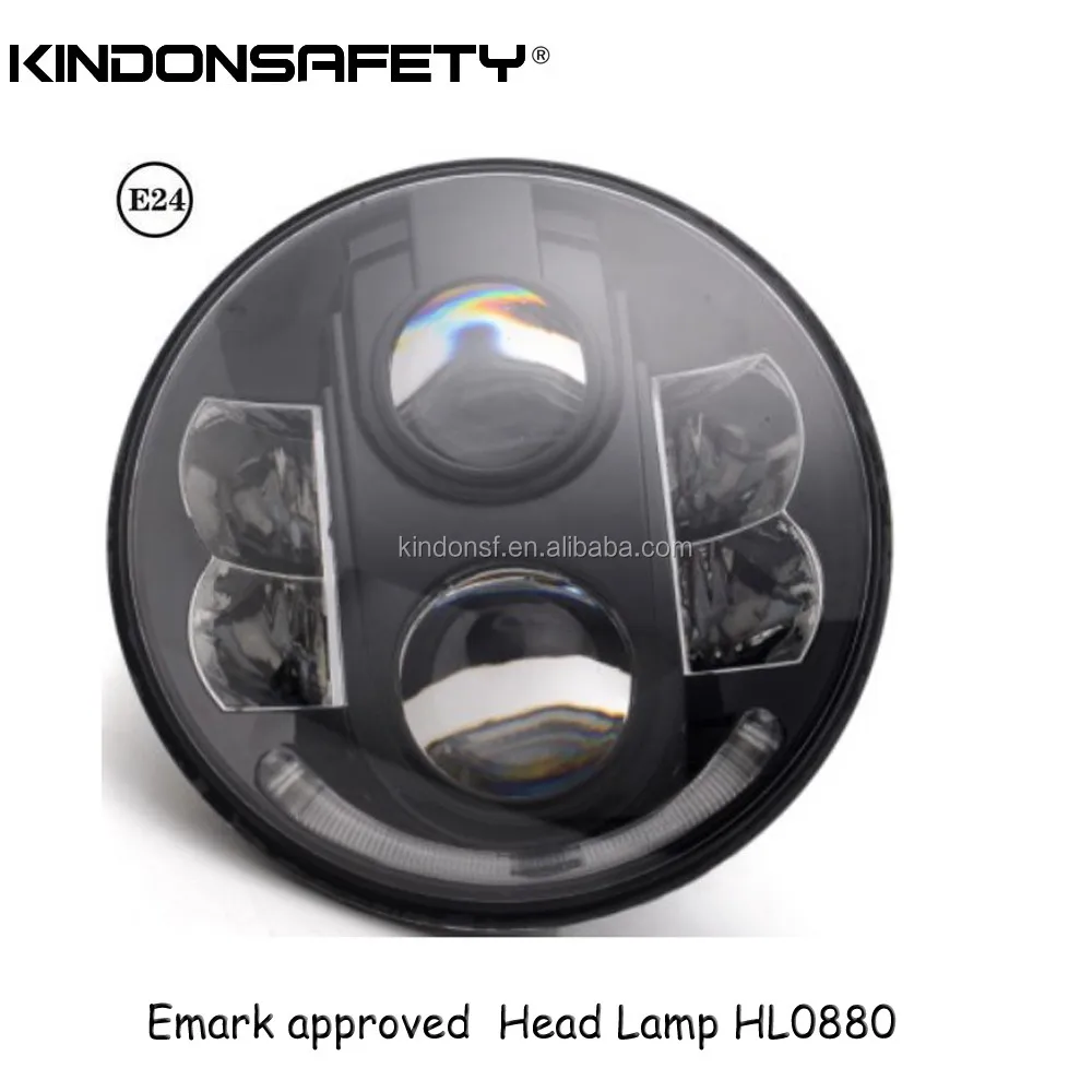 Emark E24 Approved 80w Led Head Lamp Headlight Vehicle Light Multivolt ...