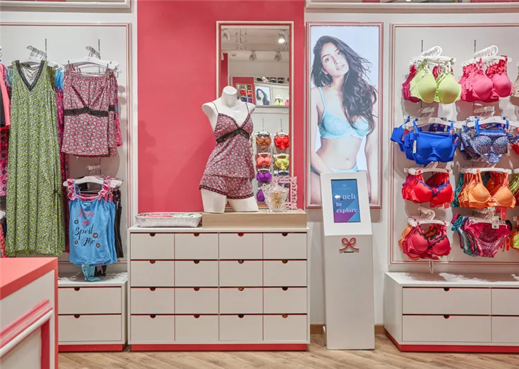 Shop Our Modern Lingerie Display Racks for Bra Store Fixtures