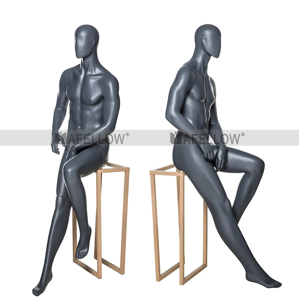 Fashion Design Manikins Men Sitting Mannequins - Buy Fashion Design ...
